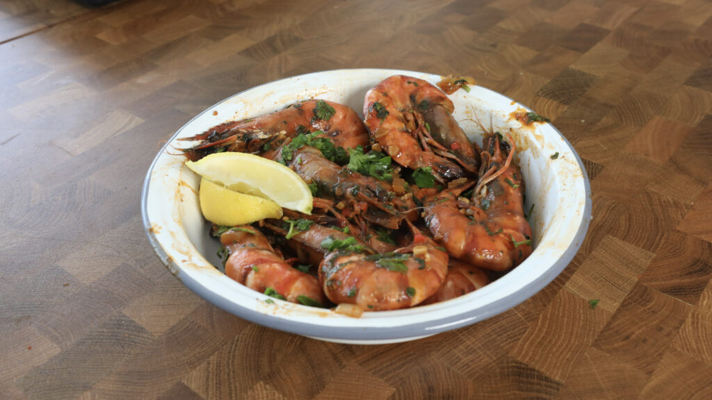 Jamaican Pepper Prawns - Original Flava