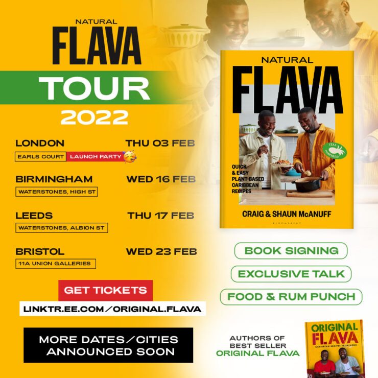 Cookbook Tour Announced! - Original Flava
